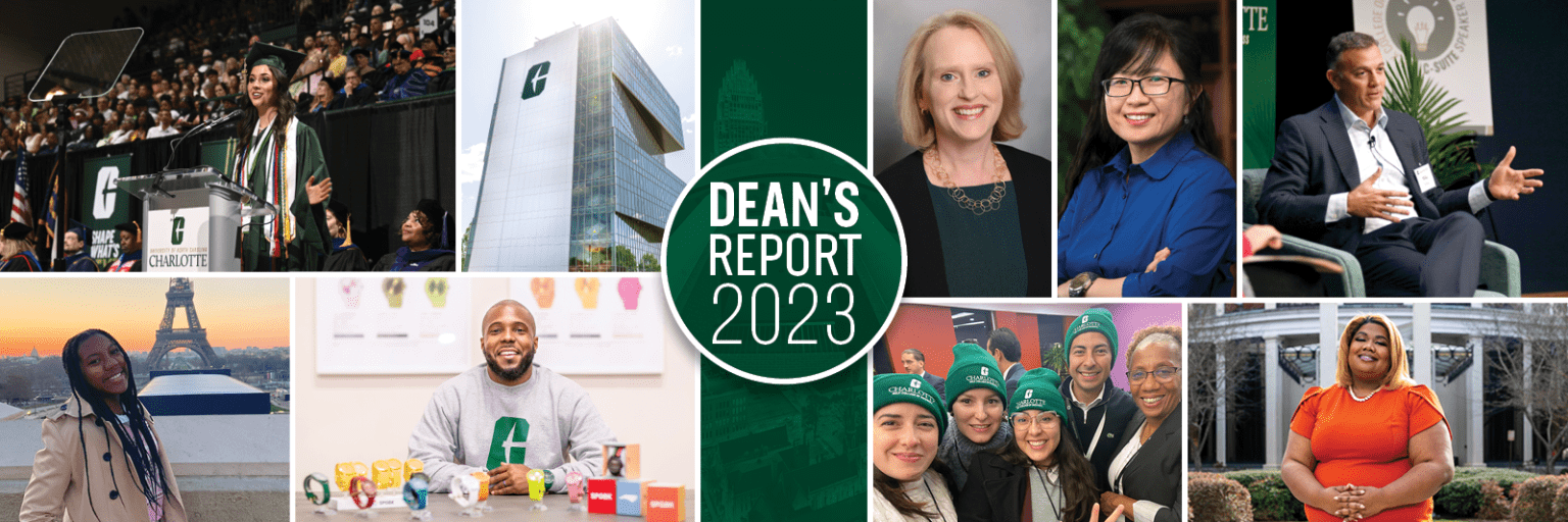 Dean's Report - Belk College of Business